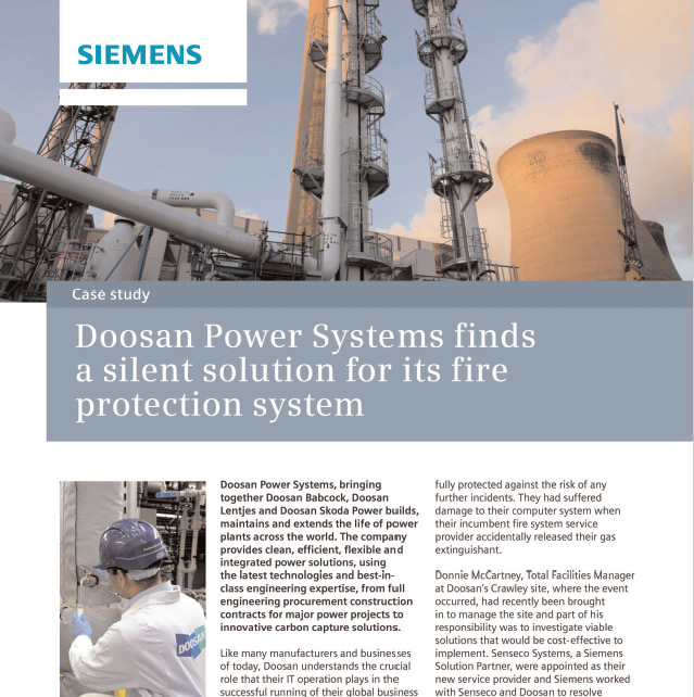 Siemens Research and ‘Silent’ Nozzle | Senseco Systems